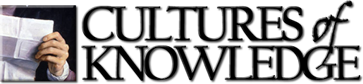 CofK_Logo_Black | Cultures of Knowledge